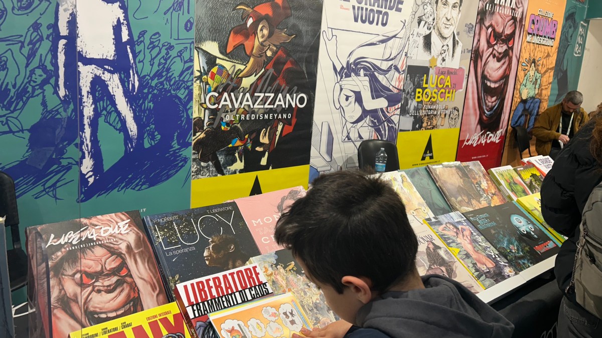 Siamo tornati al Comicon dopo un numero di anni che chiameremo X – The Room